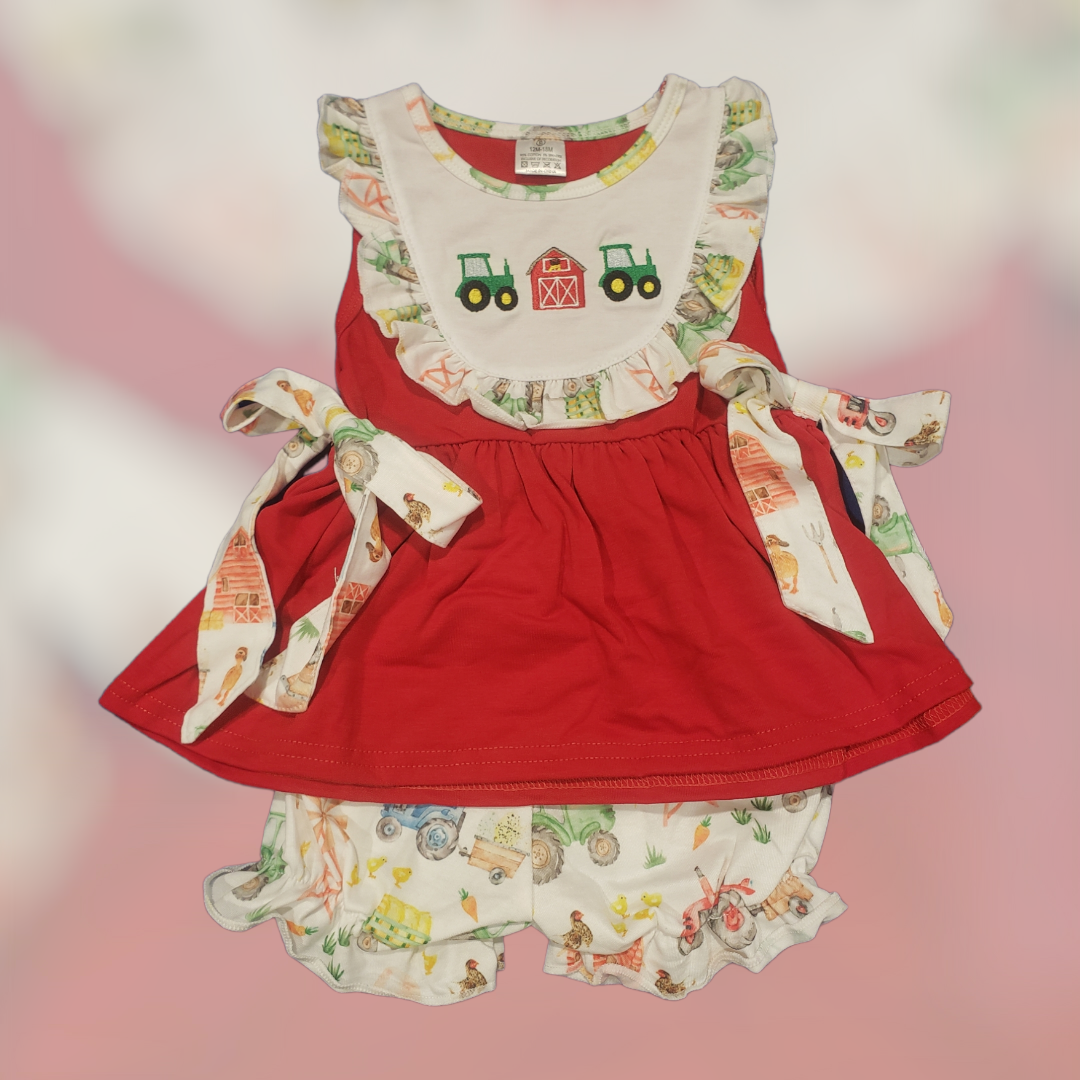 Tractor Barn with Bows – The Perfect Prince